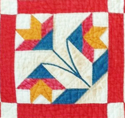 Cloud of Quilt Patterns: Carolina Lily: BlockBase # 765