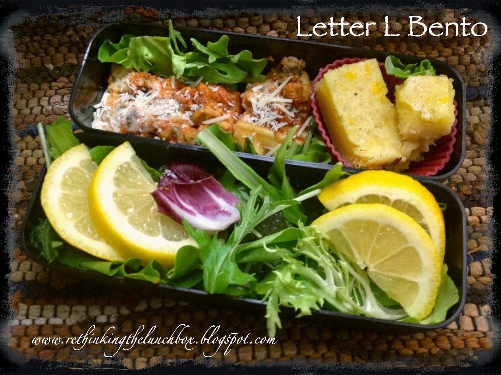 Rethinking the Lunch Box: Luscious, Lemony Letter 'L' Lunch