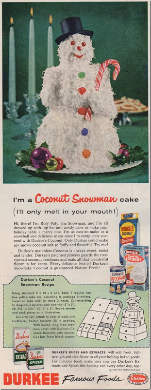 View from the Birdhouse: Throwback Thursday - Vintage Christmas Baking Ads