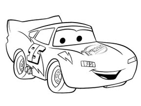 Cartoon Design: Piston Cup Coloring Pages
