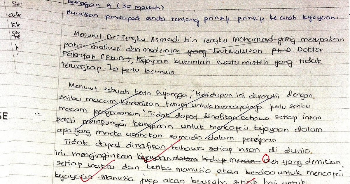 Contoh-contoh Karangan Ulasan Spm - RoryewaCochran