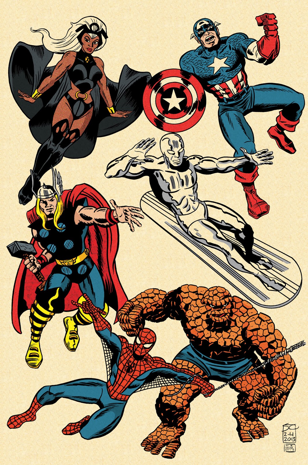 Eventized: A Michael Neno Blog: A Marvel Tribute Poster