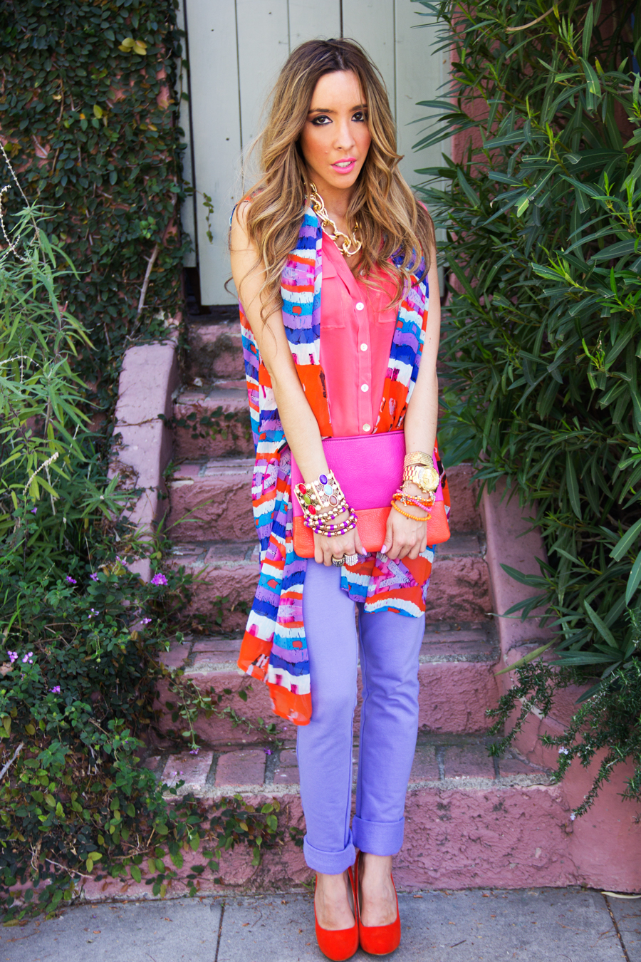 MULTICOLOR GIRL - shop this look at www.hauteandrebellious.com