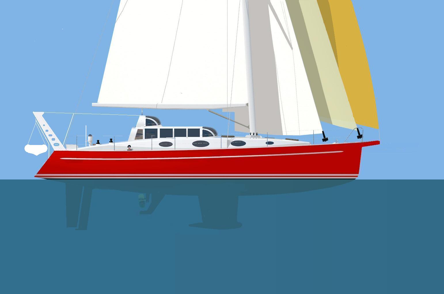 TANTON YACHT DESIGN.: Blue Water Ship.