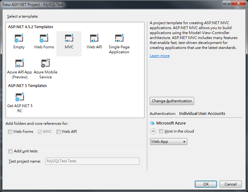 Asp Net Mvc Entity Framework Database First With Mysql Database