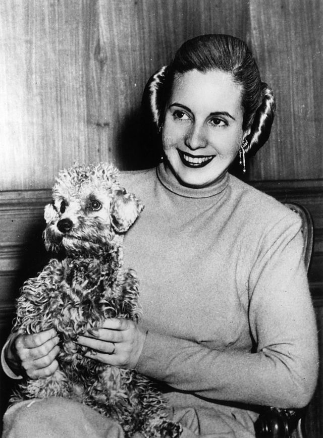Vintage Photos of a Young Eva Perón Before Becoming the First Lady of ...