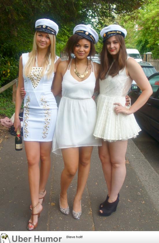 wallpina: How girls dress at a Swedish graduation