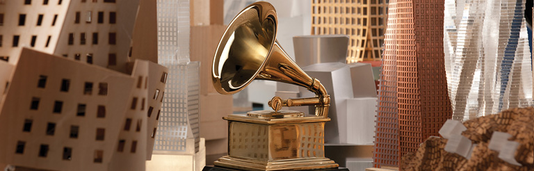 INITIAL-H: 54TH ANNUAL GRAMMY AWARDS POSTER