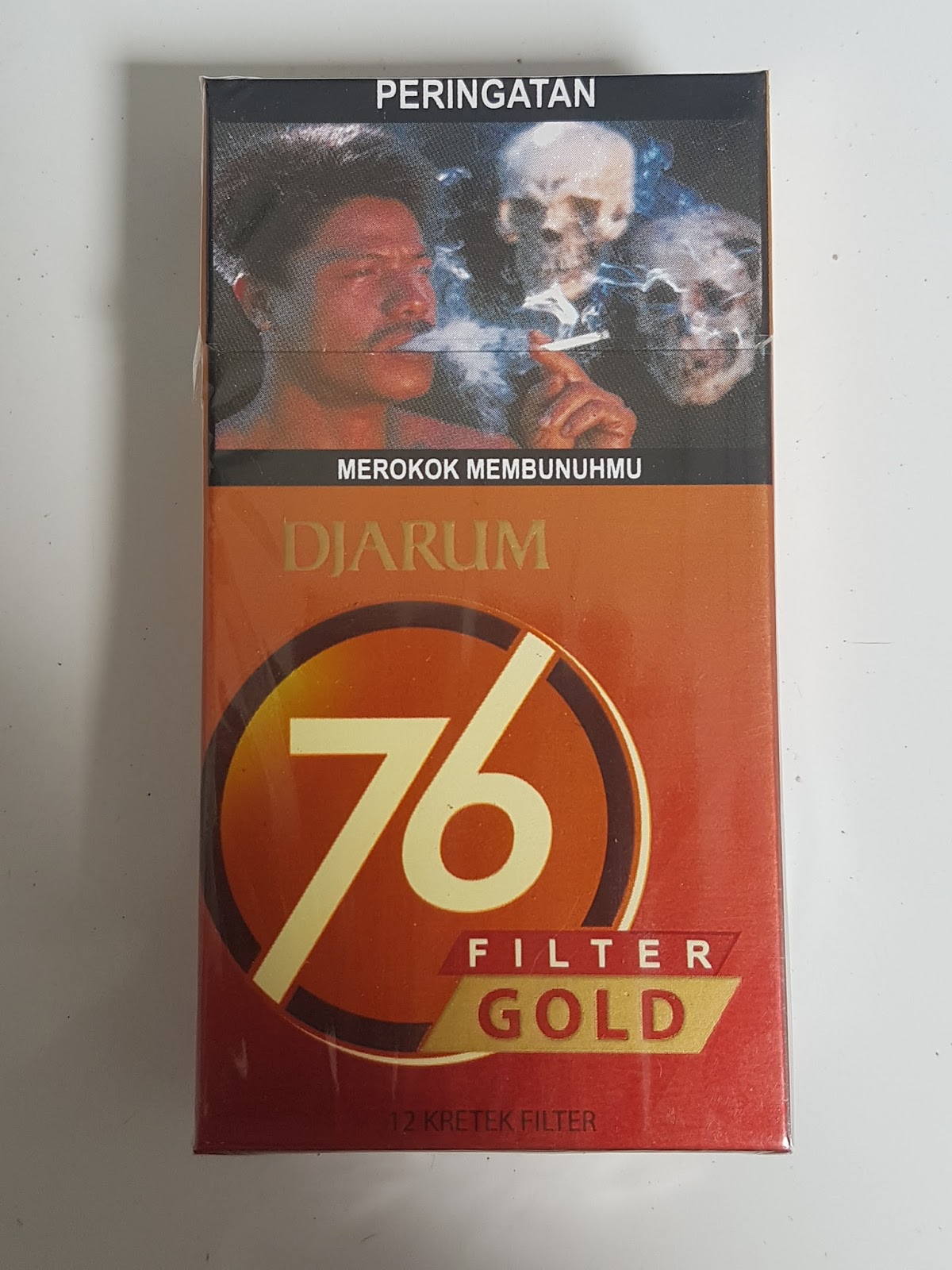 Djarum 76 Filter Gold, Inovasi SKM Full Flavor Pertama dari Djarum 76