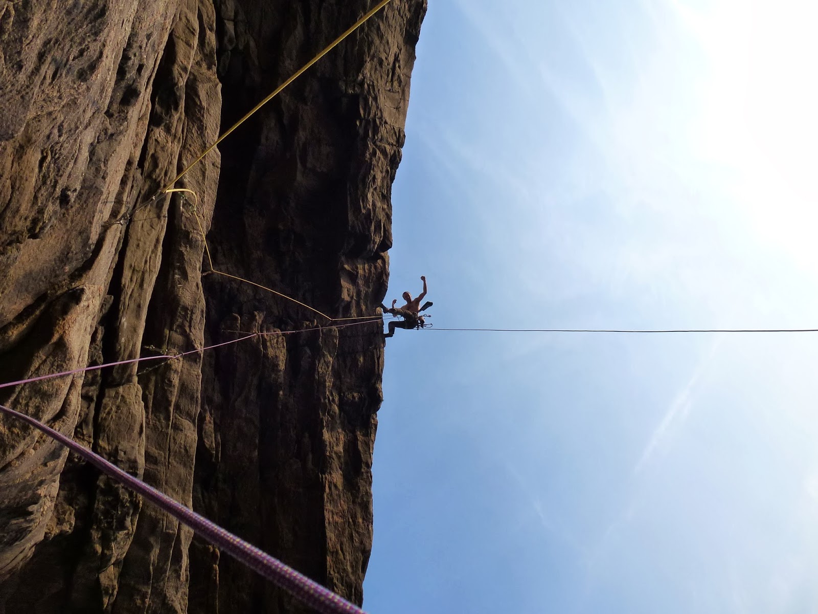 Dave MacLeod blog: The Great Arch, Pabbay, finally free