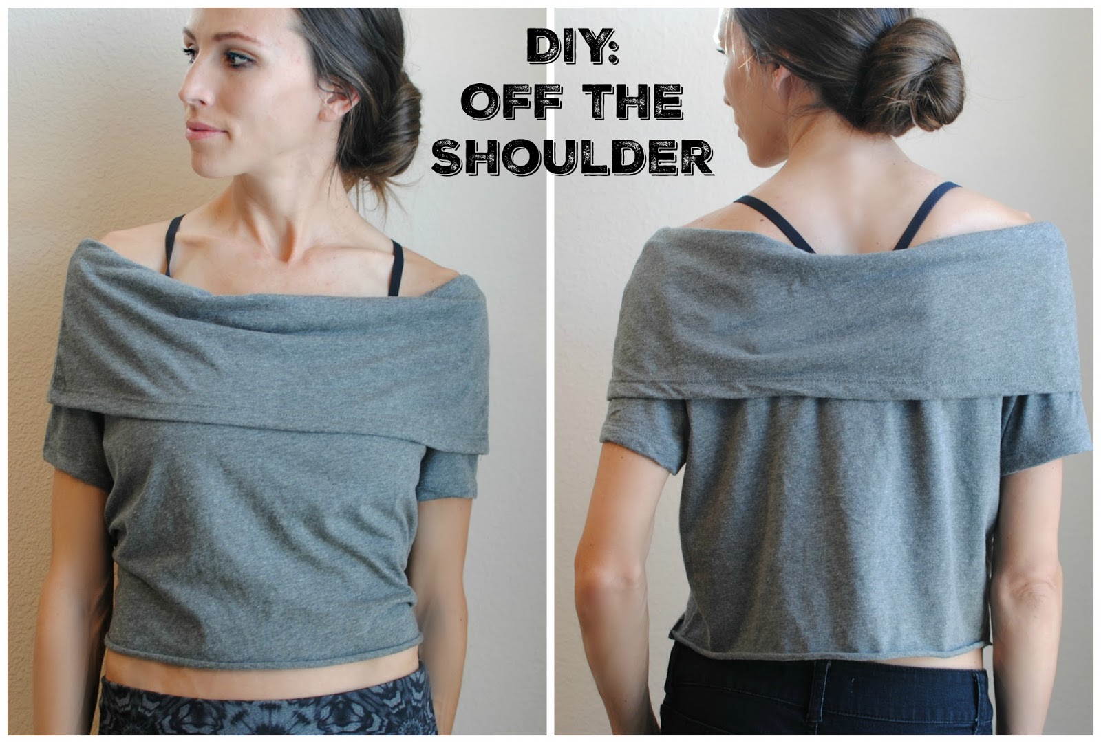 DIY: 3 Ways to Refashion a T-shirt with Shirtspace | Trash To Couture ...