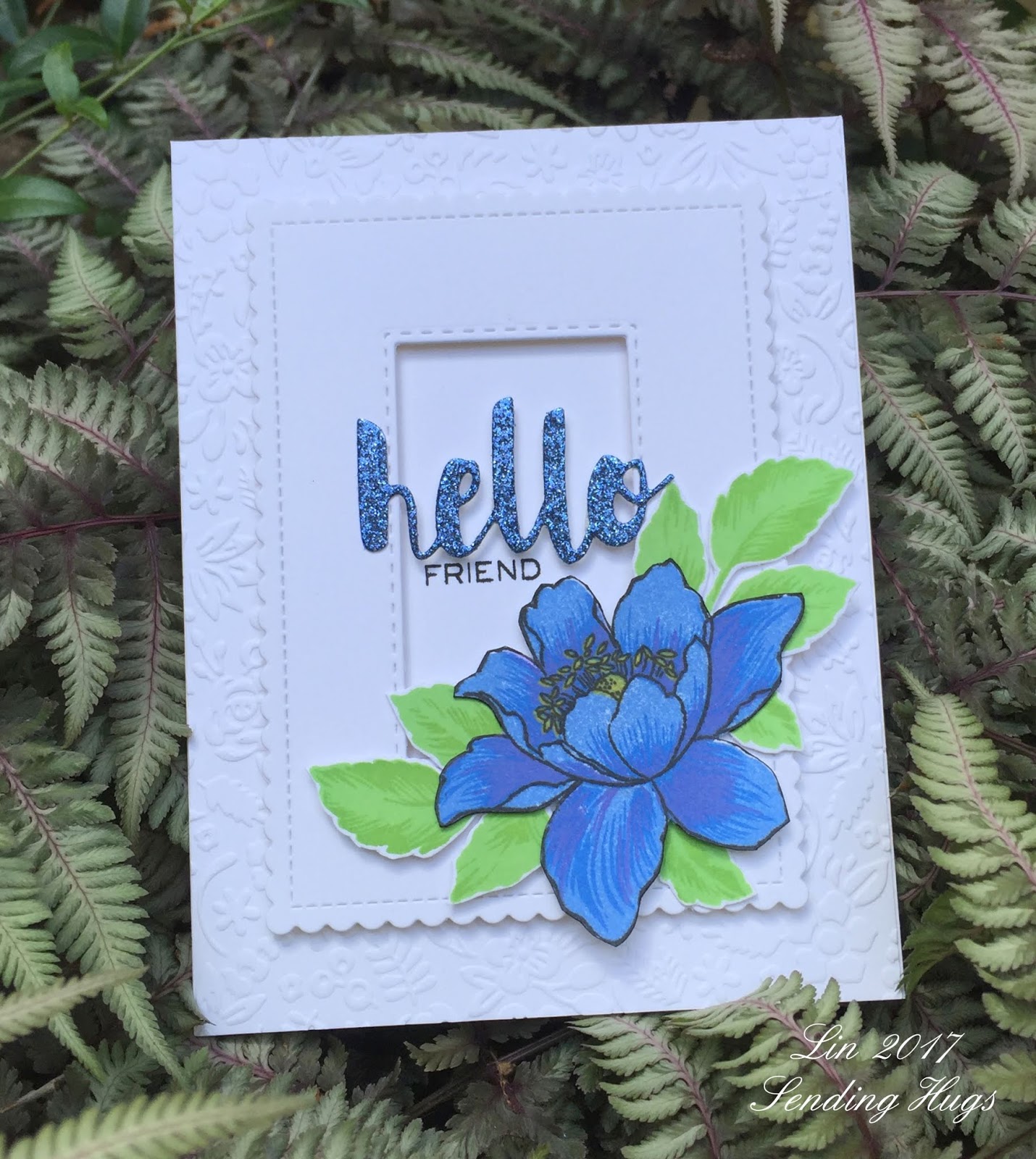 Sending Hugs: Hello Friend