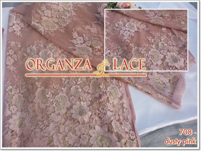 Organza and Lace - The Fabulous Fabric Store: Kain Lace (Semi French ...