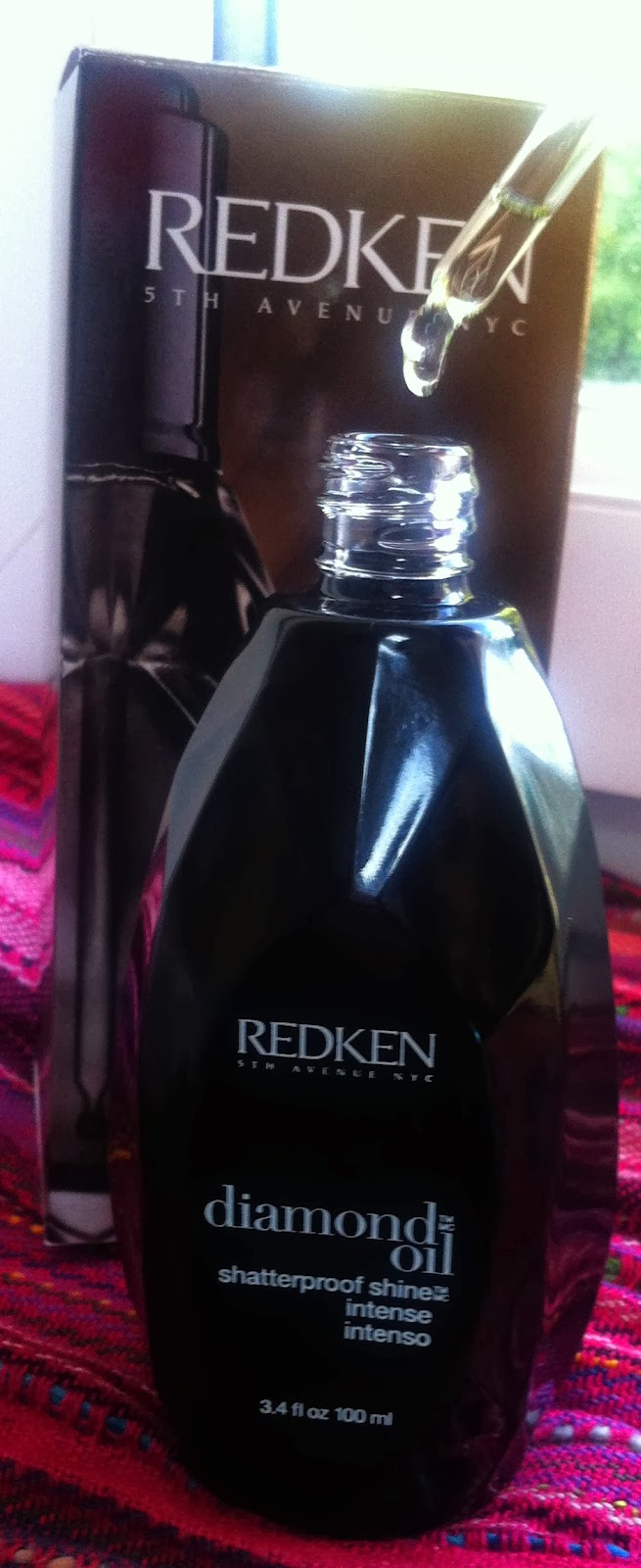 DancingWithDisaster: Redken : Diamond Oil - Shatterproof Shine in a Bottle!
