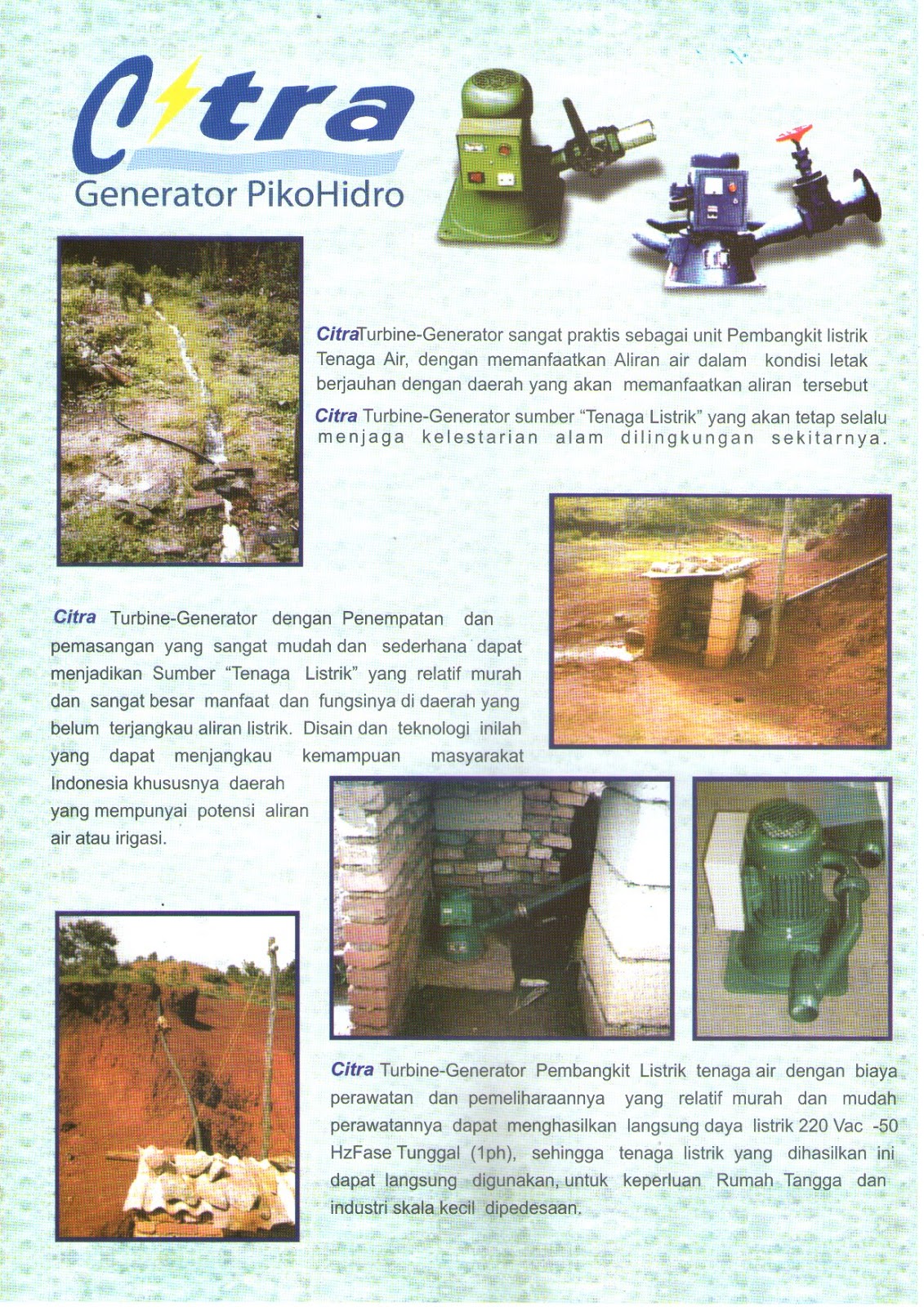 CITRAKATON GROUP: PLTMH