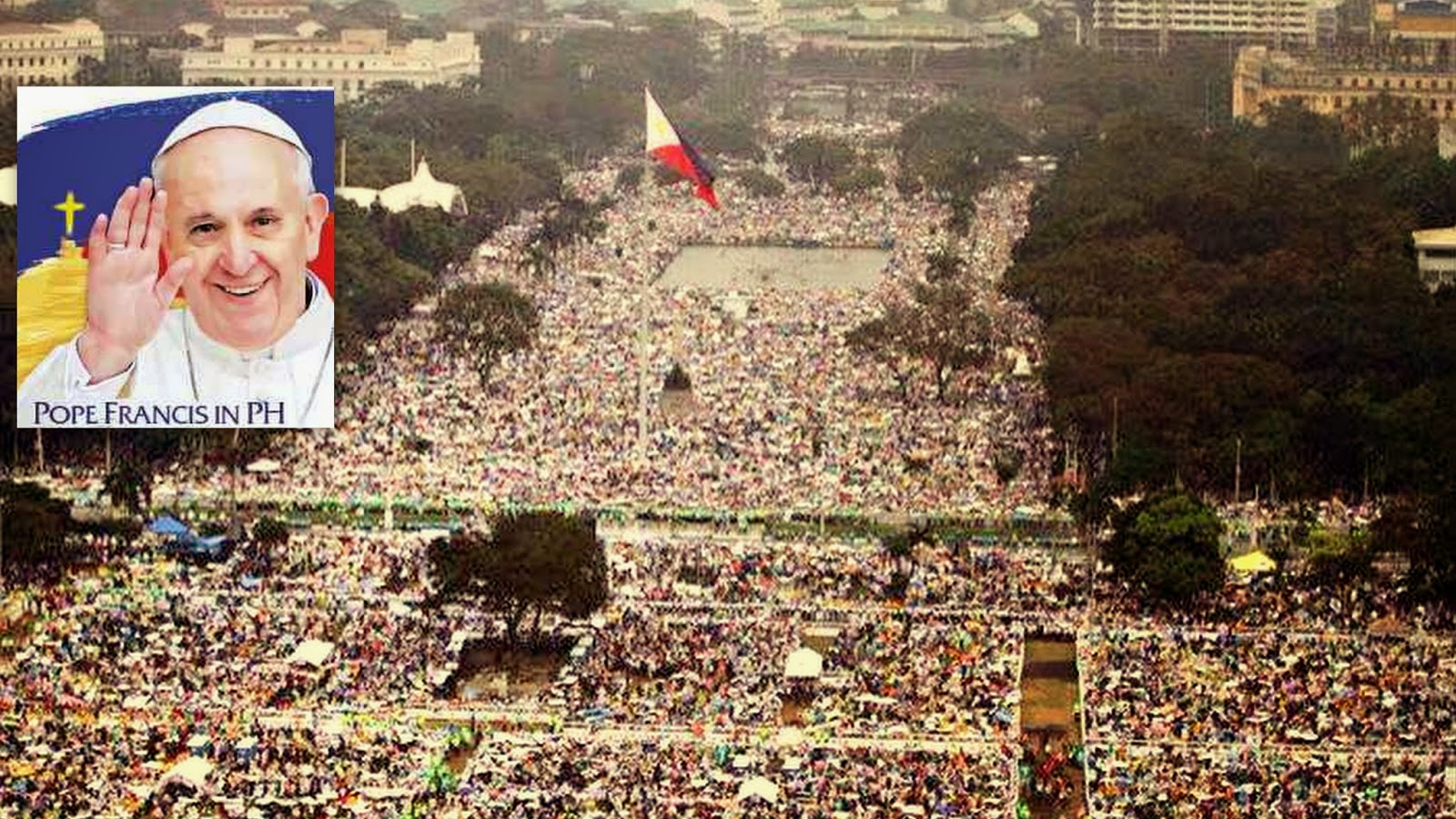 Catholic News World : Pope Francis celebrates largest Mass in History ...