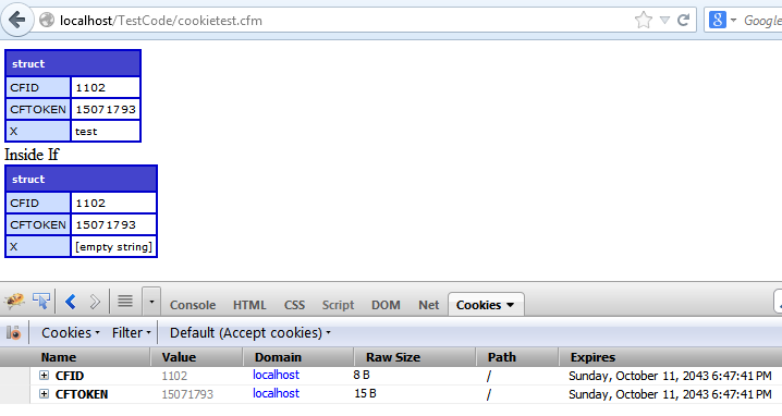 ColdFusion Tips: Case Sensitive Issue With Cookie In ColdFusion