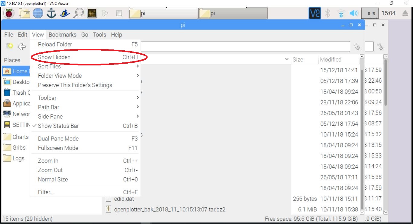 Matilda's Journey: Setting up layers folder in OpenPlotter - OpenCPN