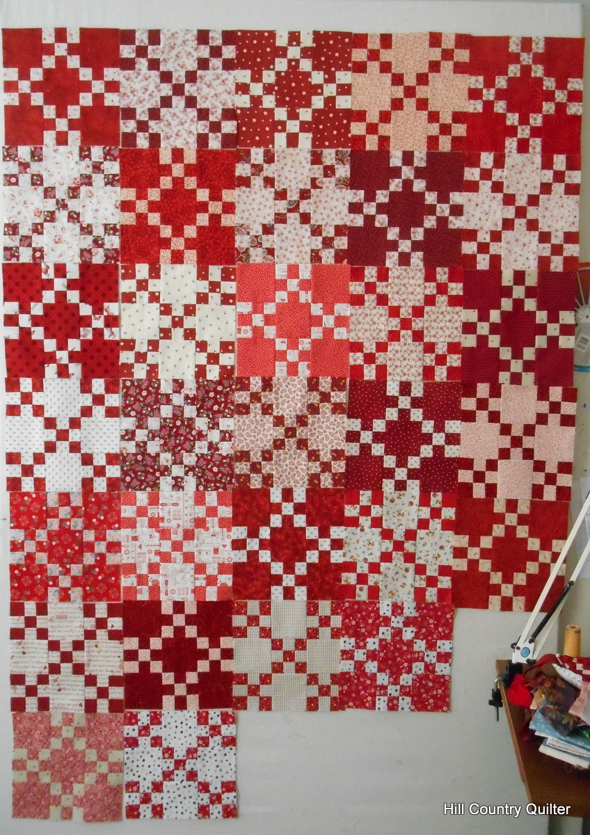 Hill Country Quilter: More Red and White Blocks