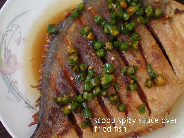 Cooking Pleasure: Spicy Soy Sauce Fried Fish