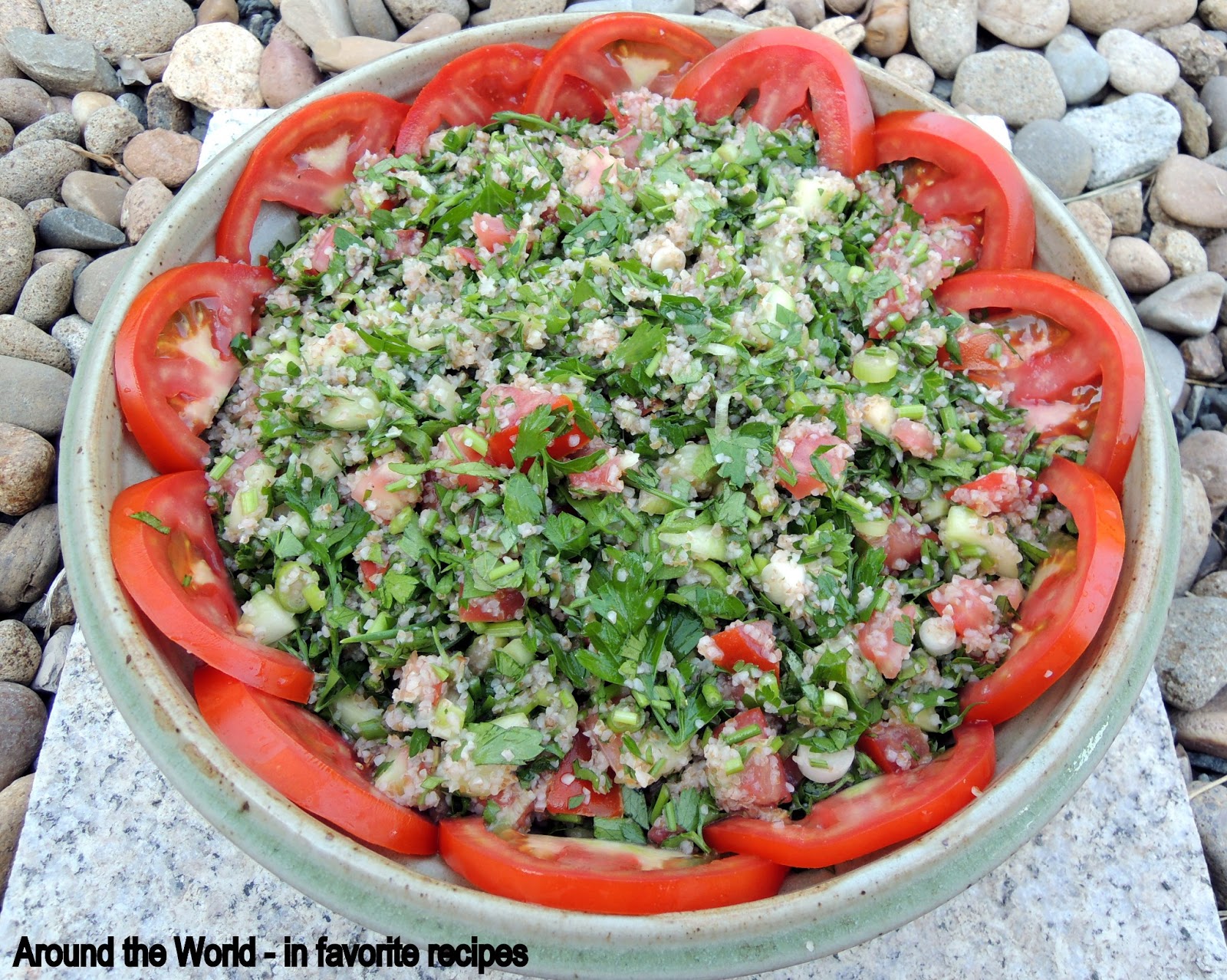Around the World - in favorite recipes: Tabouli