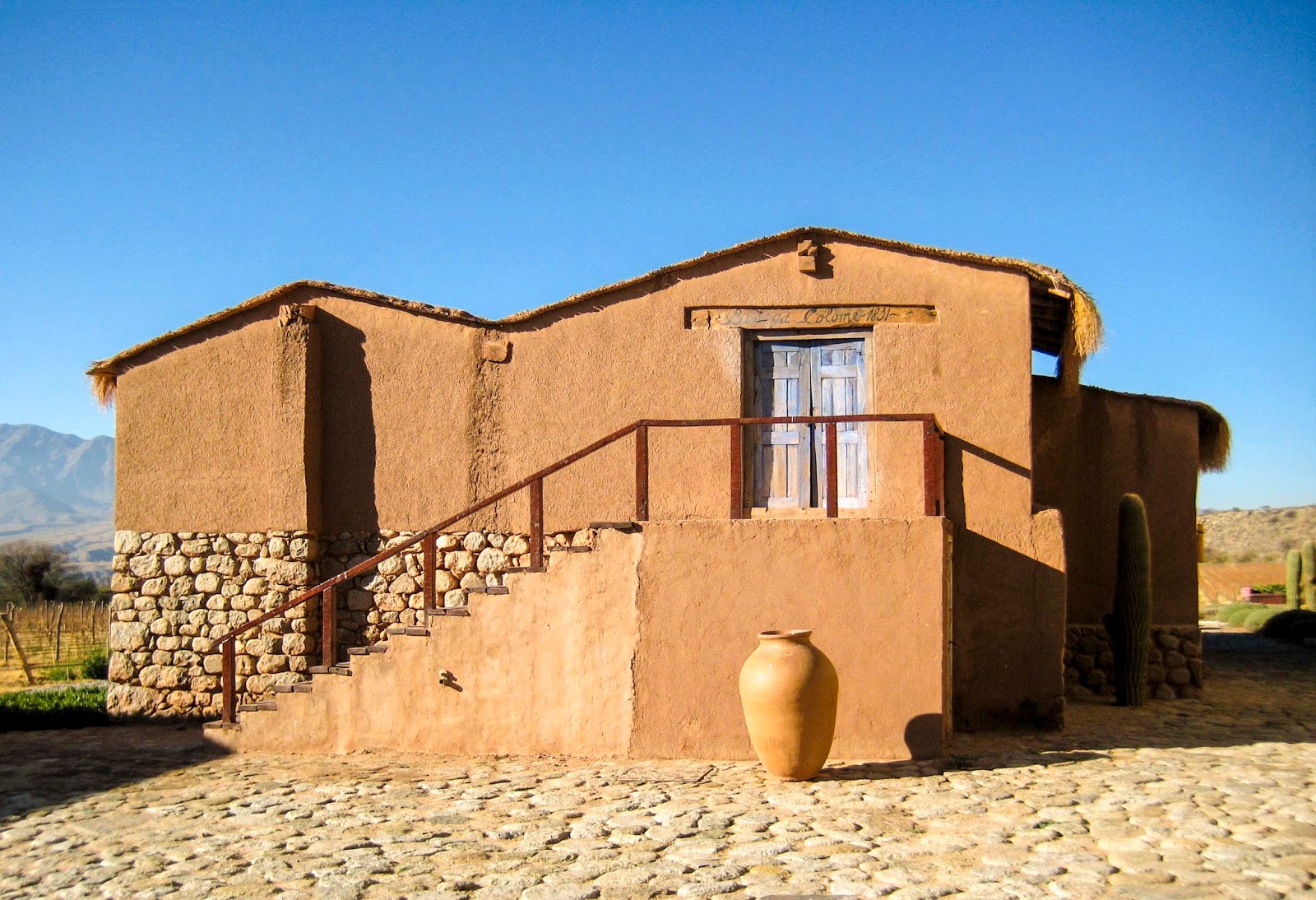 ARGENTINA Y CHILE: Bodega Colome, Molinos , Argentina