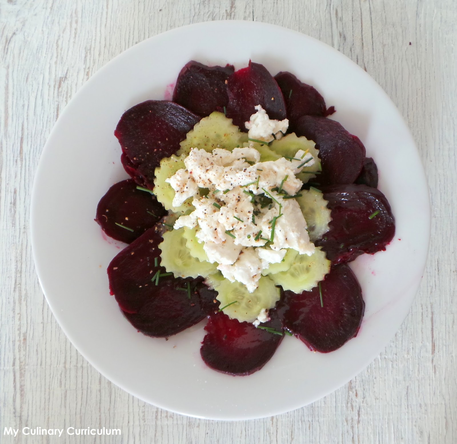 My Culinary Curriculum: Salade de betteraves (cuites au four ...
