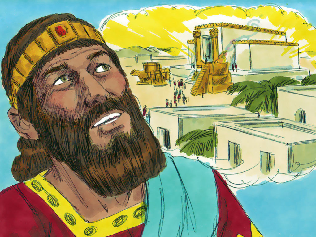 God Helped Solomon Build the Temple