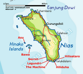 Pantai Sorake dan Pantai Lagundri Nias Selatan Sumatera Utara GWI ...