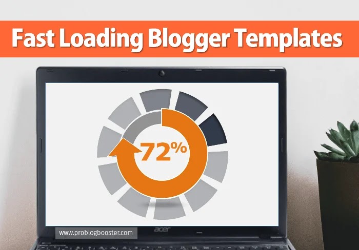 Top 12 Fast Loading Blogger Templates To Improve User Interface (UI ...