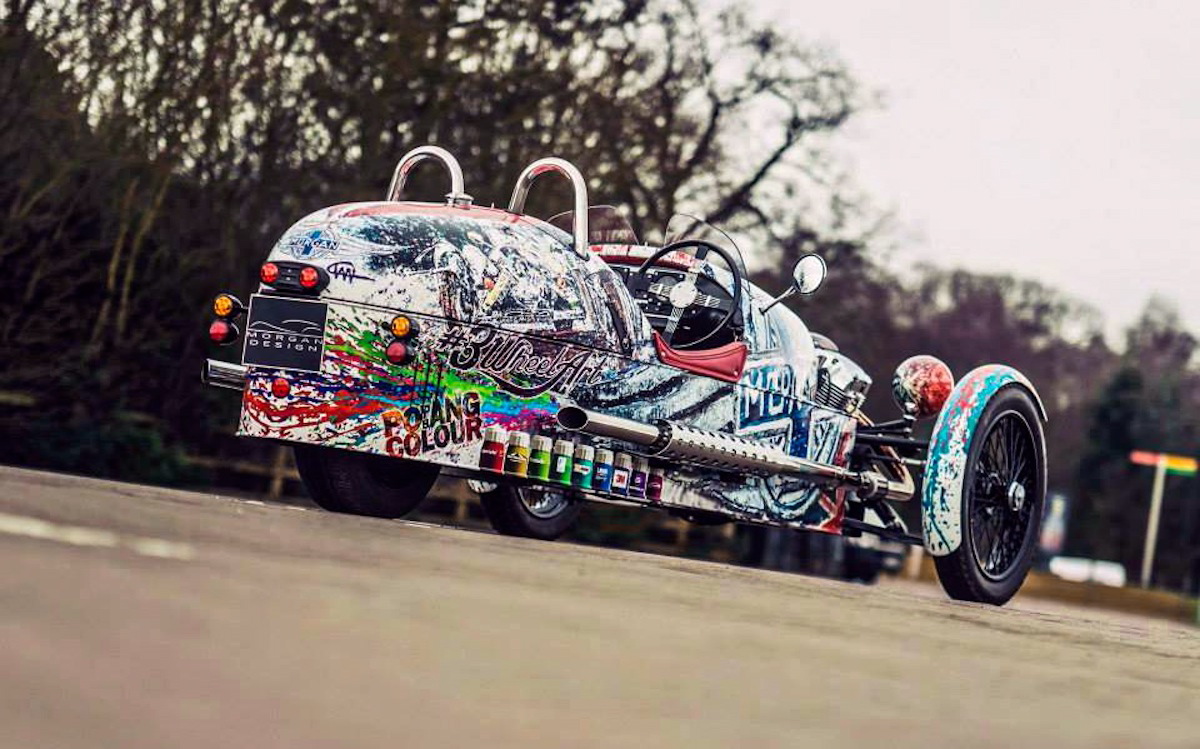 Three wheel art - Inazuma café racer