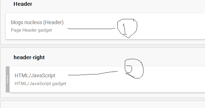 Add One More Widgets Under Header | Blogger Tutorial. | Blogger Blog ...