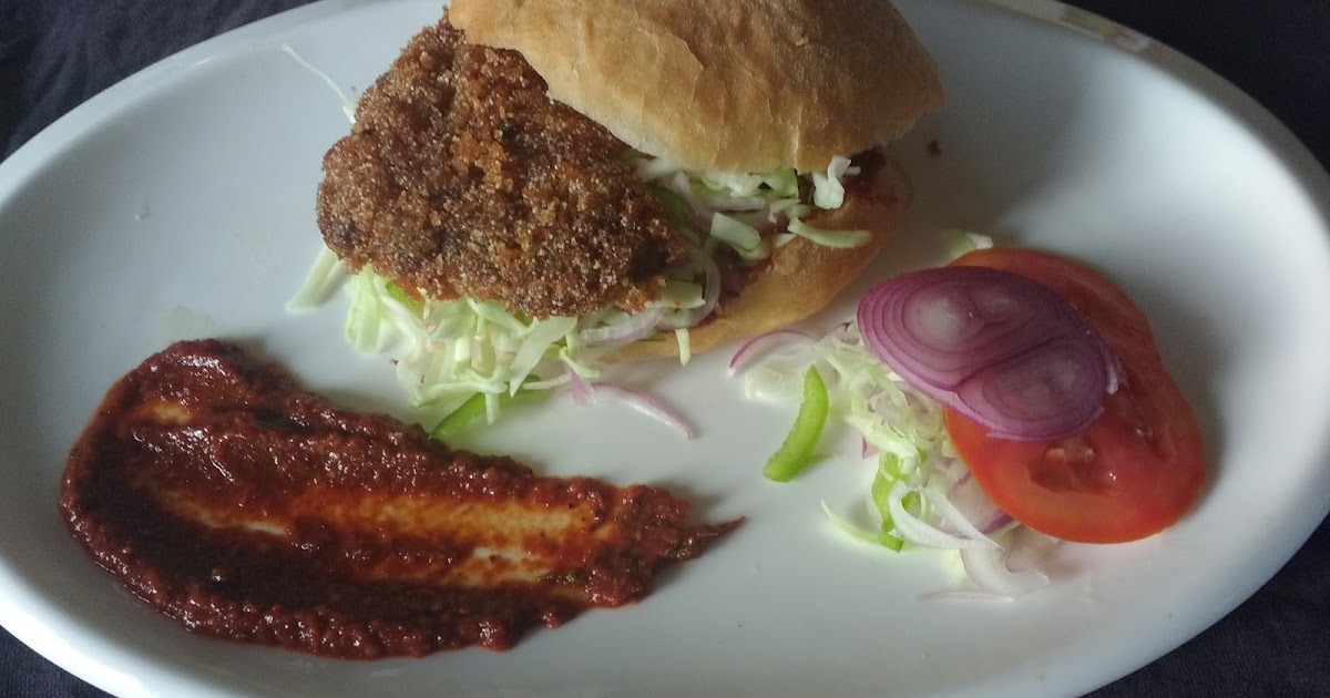 Goan Beef Cutlet Bread.