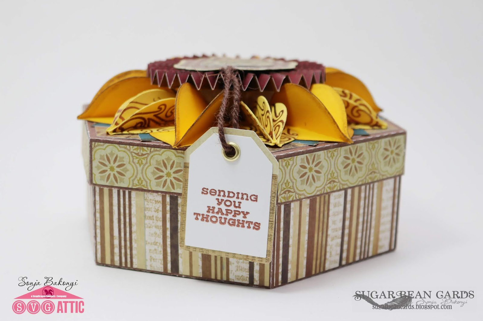SVG Attic Blog: Sunflower Box with a Twist