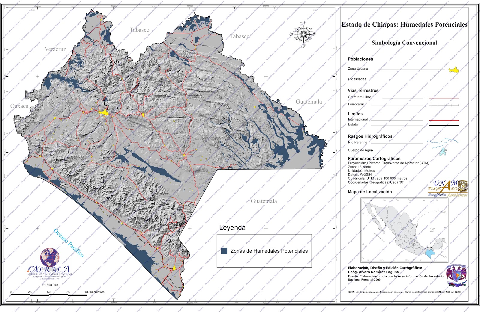 Geografía del Estado de Chiapas: enero 2012