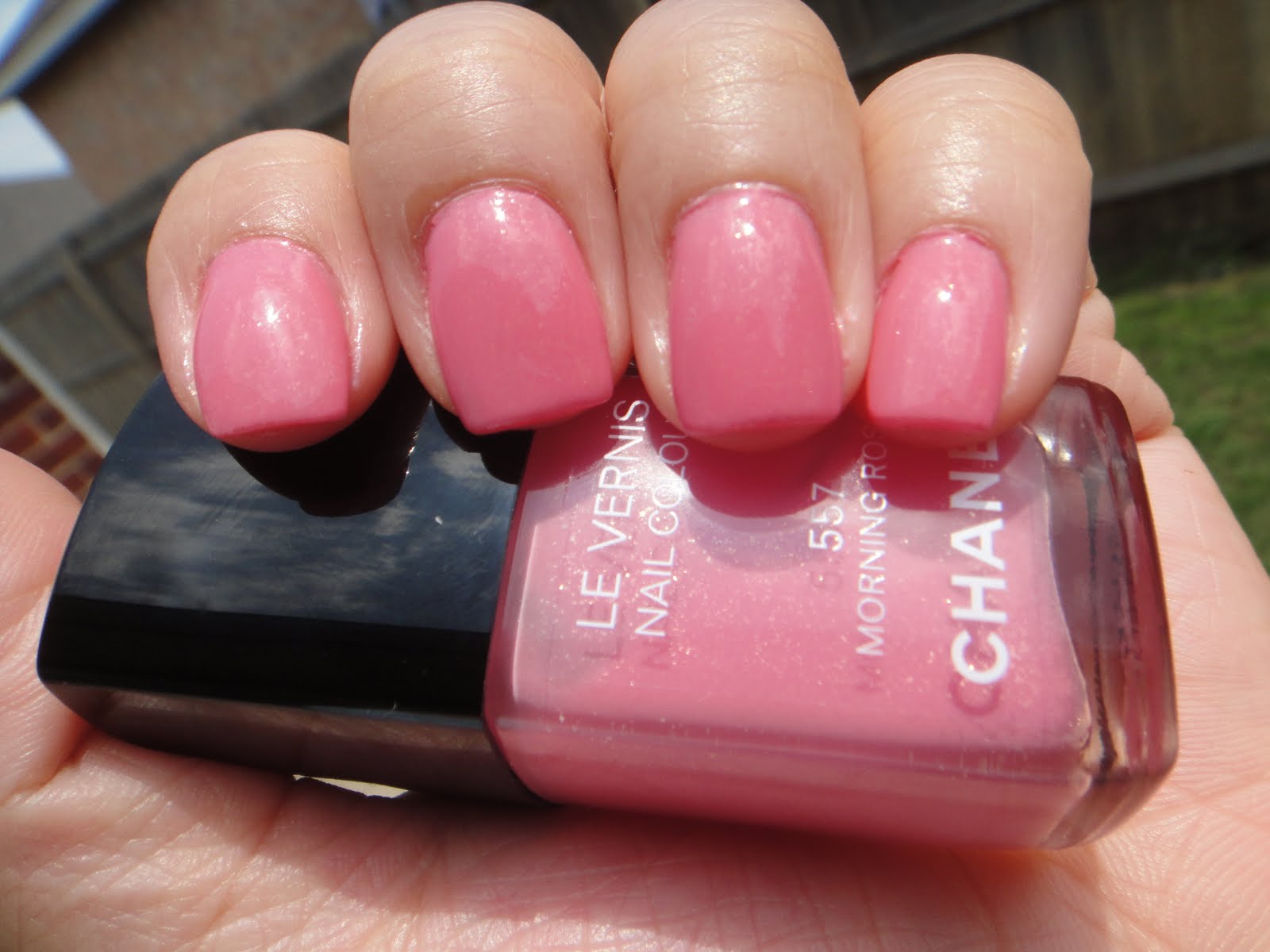EmJustLikeYou: Chanel Morning Rose Nail Polish Swatches/Review
