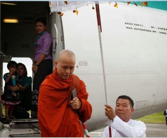 Hla Oo's Blog: Nationalist Monk Shin Wirathu’s Kachin State Tour (1)