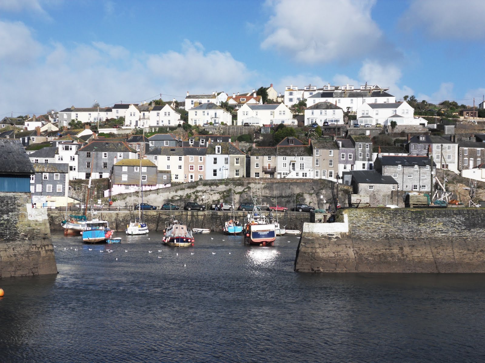 67 Not Out: Mevagissey The Two Saint Fishing Village In Cornwall