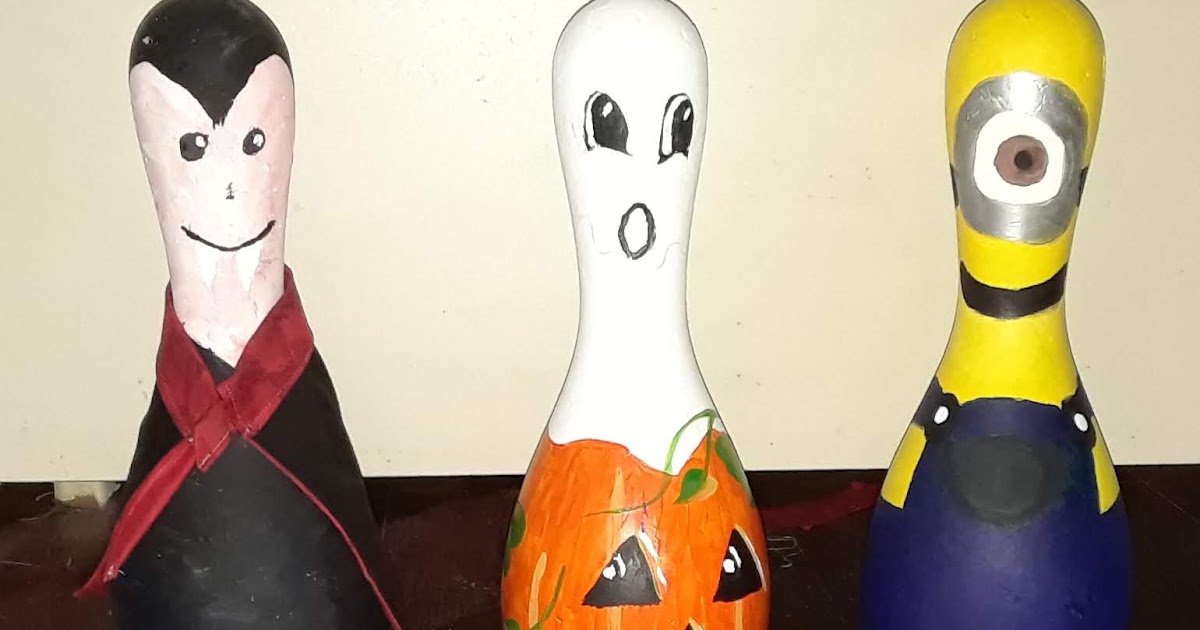 Cooking and Crafting my way: Bowling pin art