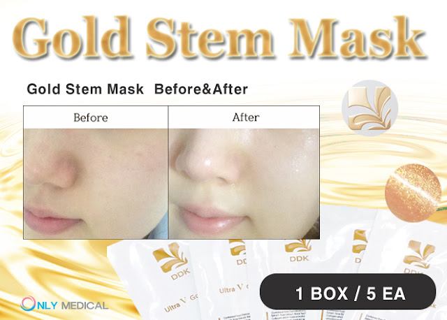 Only Medical 온리메디칼: Skin care facial mask pack - Gold Stem Mask (Made ...