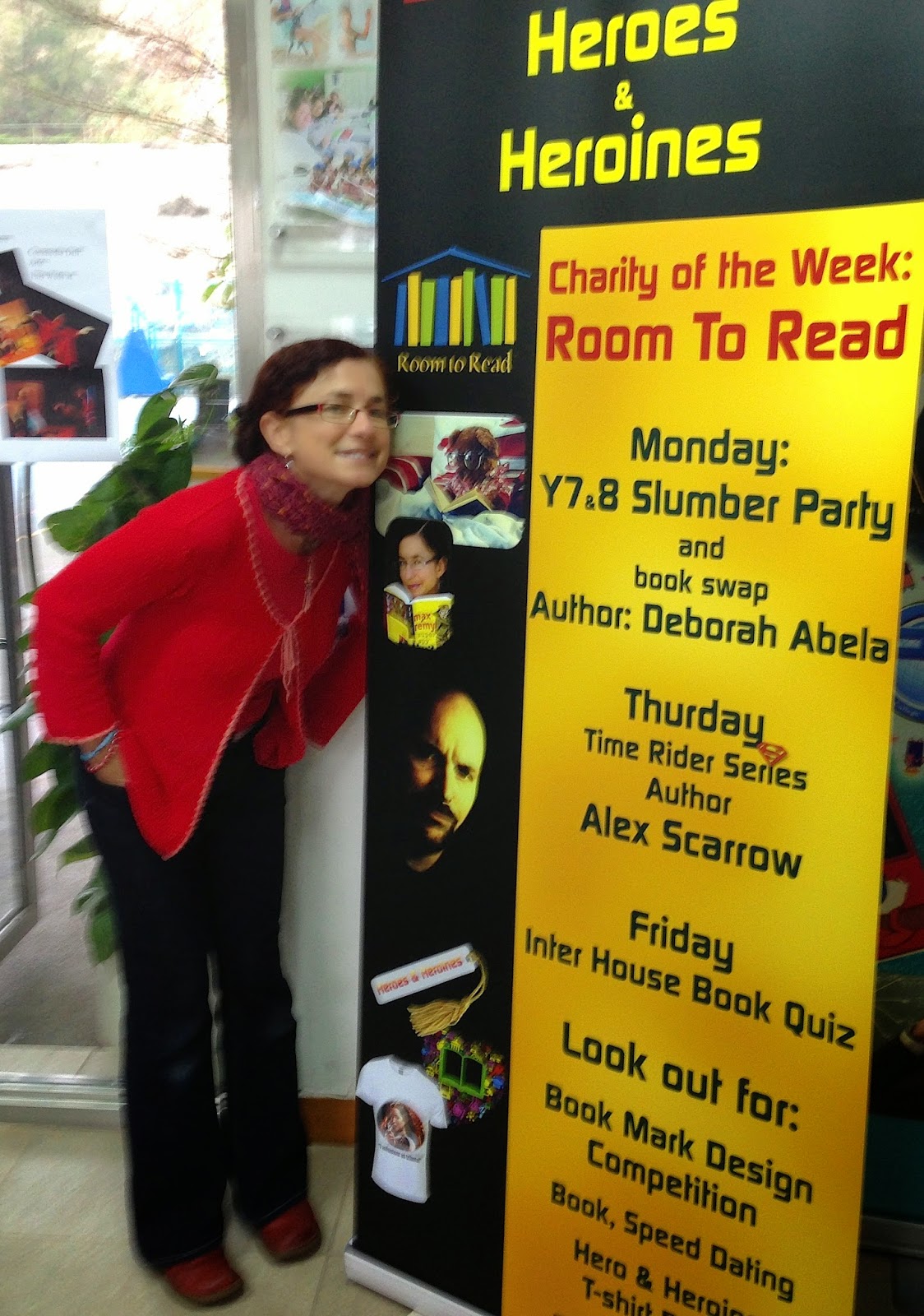 Deborah Abela : Room to Read Writer-Ambassador - Tristan Bancks