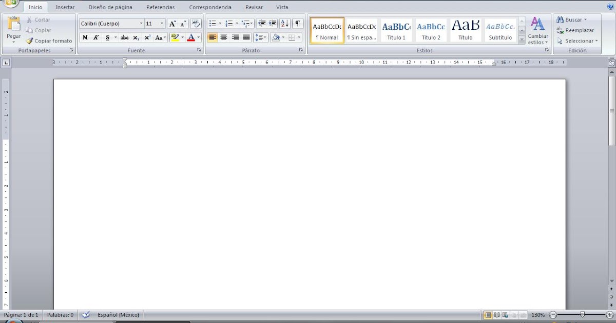 mayariinnuk: interfaz de word