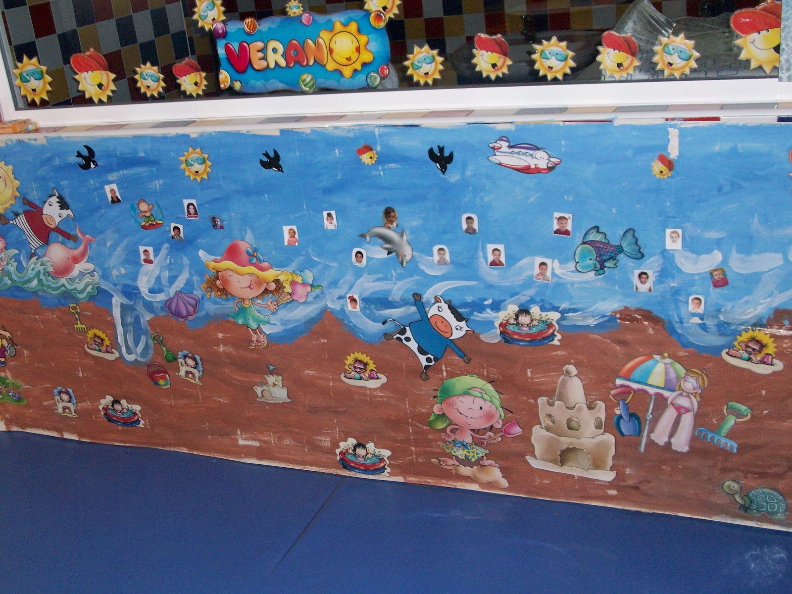 Red C.E.I. "Mejorana": Mural del CEI "Campanilla"