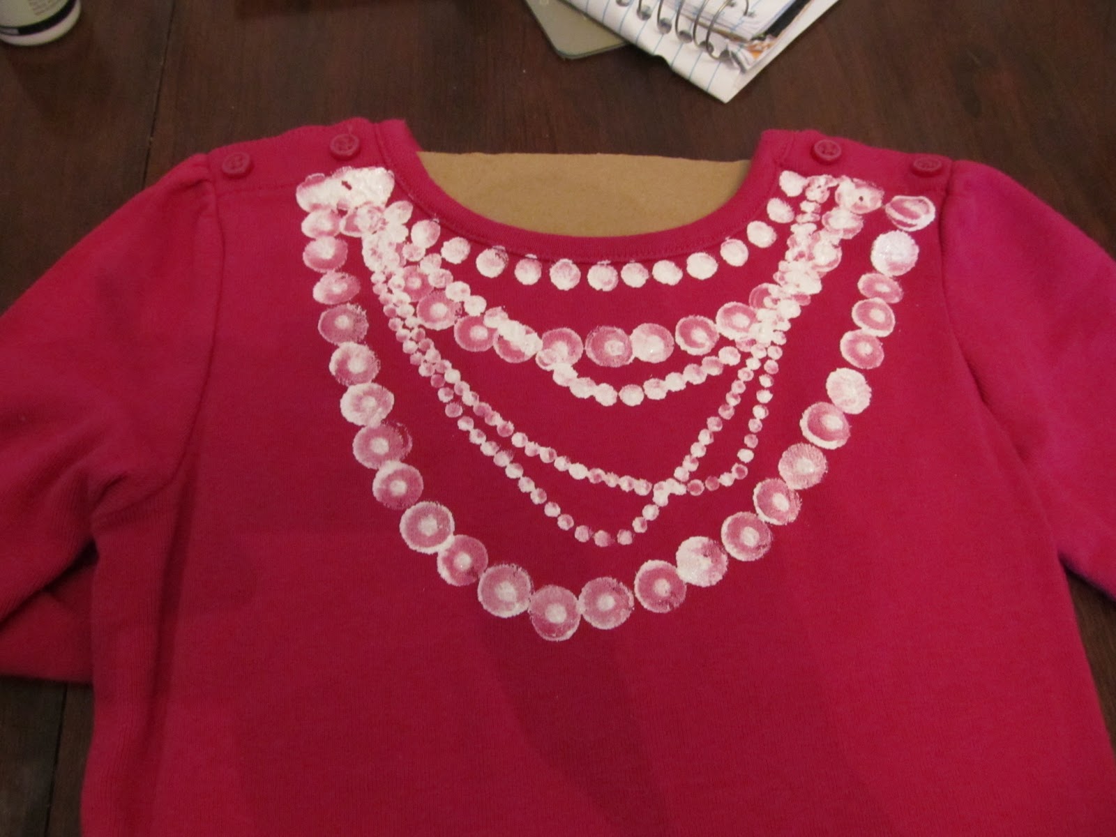 Searching Out Simple: A Shirt with Painted {Pearls}