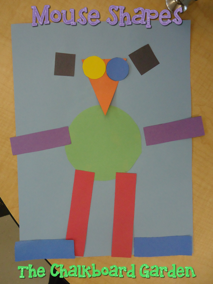 The Chalkboard Garden: Math With Mice: "Mouse Shapes"