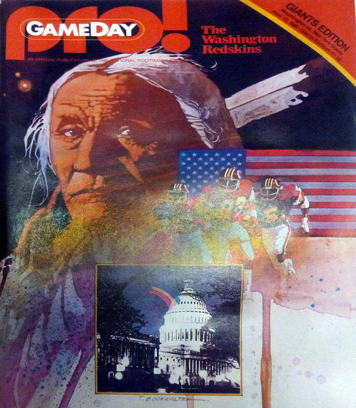 Pro Football Journal Presents: NFL Art: 1981 NFL Game Program Art