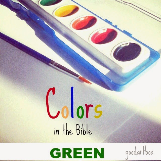 good artbox: Colors in the Bible - Green
