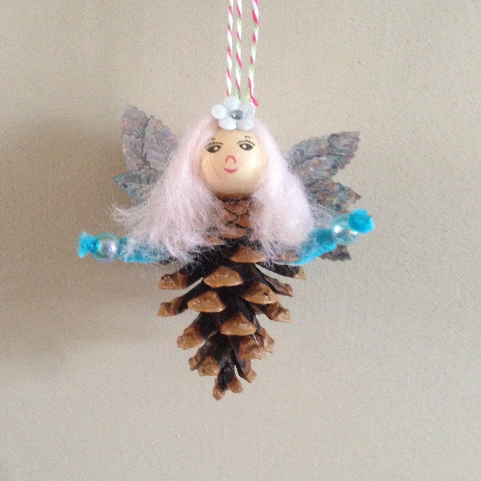 The Summerhouse by the sea: Pine Cone Fairies