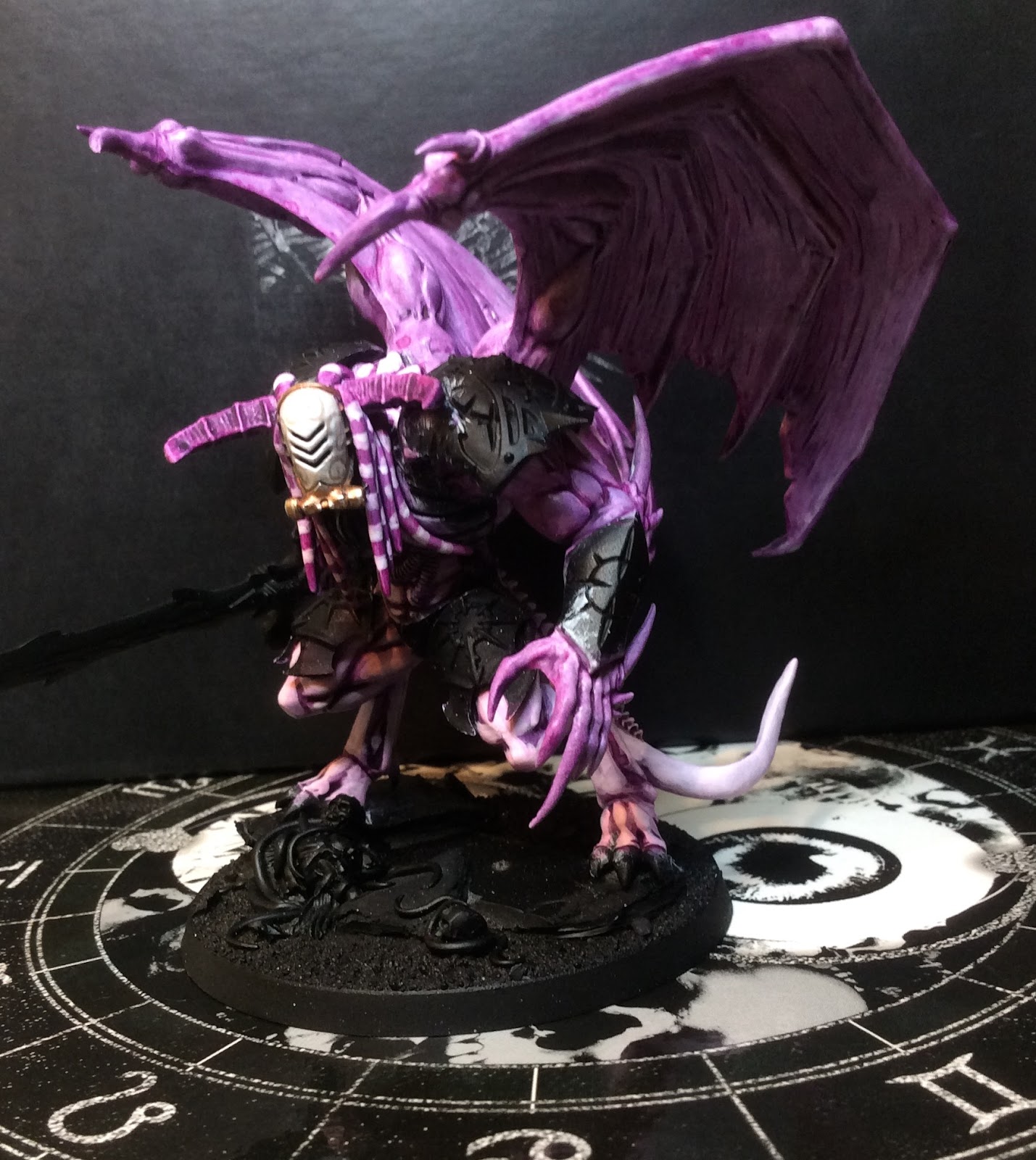 Tabletop Apocalypse: Slaanesh Daemon Prince WIP