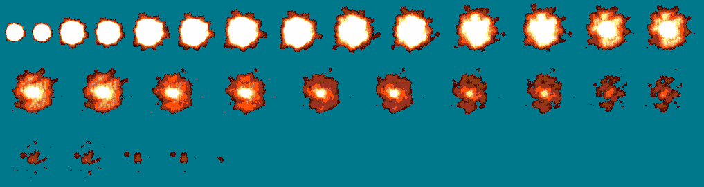 Sprite Fx: Sprites Explosions